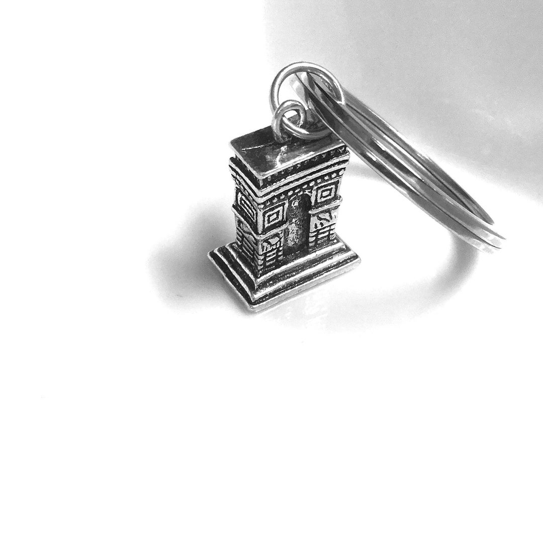Arc De Triomphe Keychain Arc De Triomphe Charm Paris Charm - Etsy