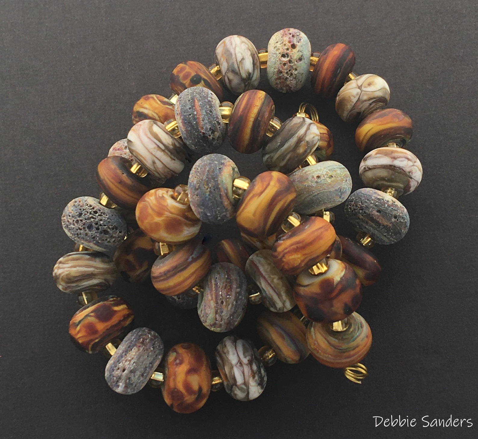 Organic Lampwork Beads for Jewelry Supplies for Statement Necklace ...