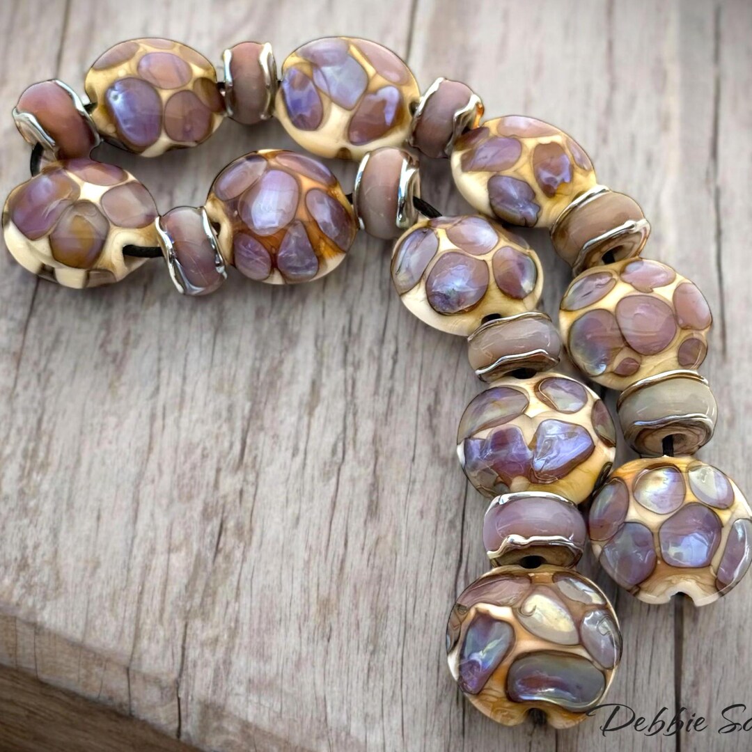 Patterned Beads for Jewelry Supplies, Lampwork Beads for Jewelry Sets ...
