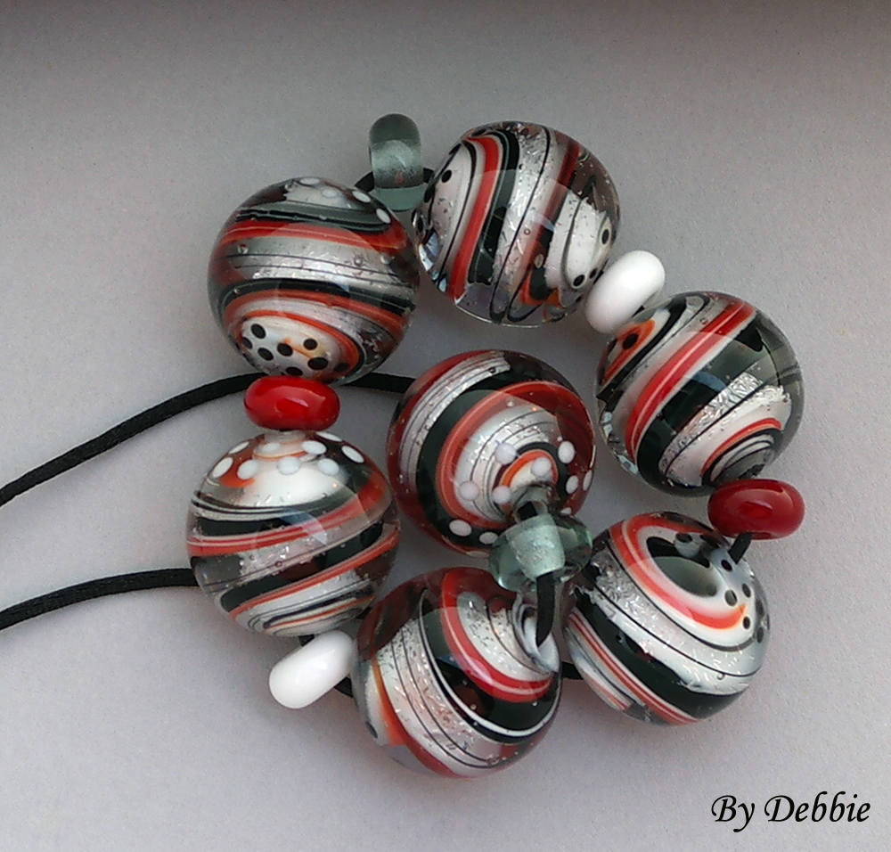 Lampwork Beads Handmade Beads Lampwork Patterned Beads Unusual Beads ...