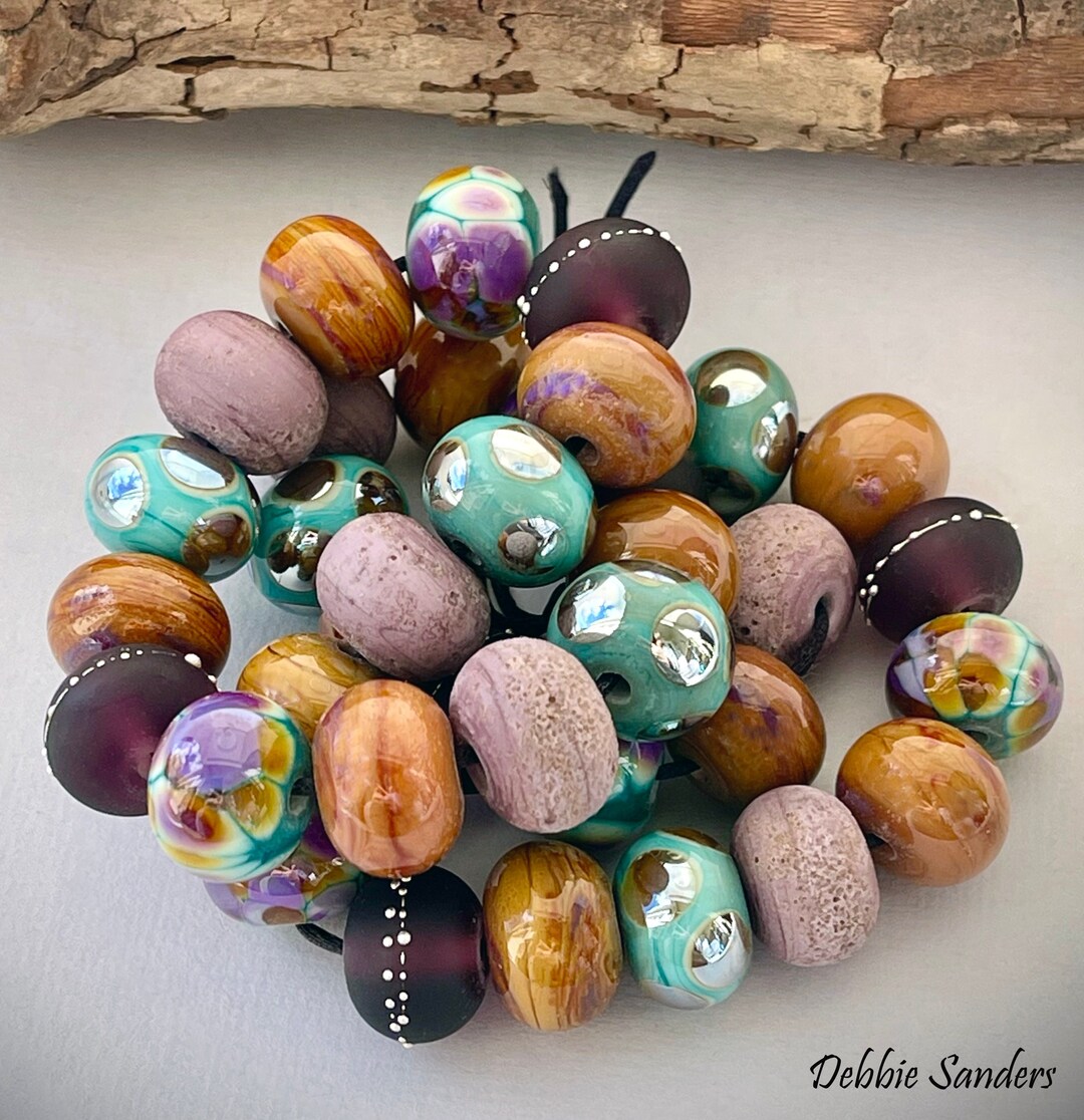 Handmade Lampwork Beads for Jewelry Making Colorful Beads Jewelry ...