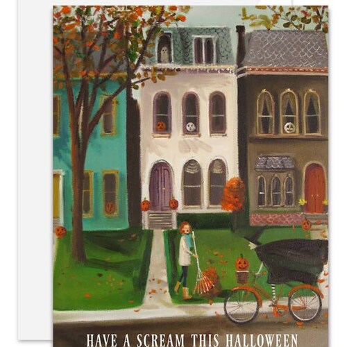 Have a Scream This Halloween. Greeting Card. SKU JH1144 | Etsy