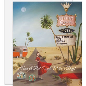 Red Carpet Mother's Day Card. SKU JH1176 - Etsy