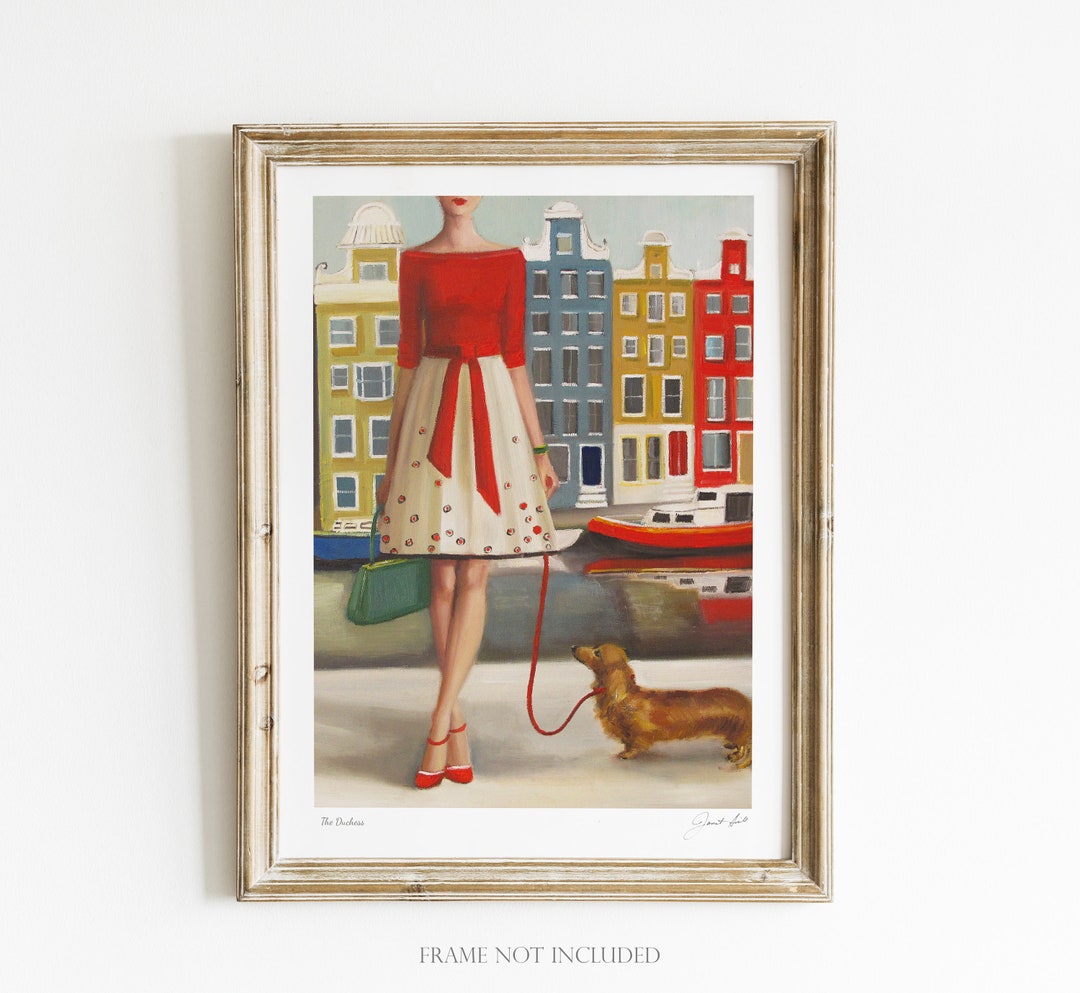 The Duchess. Art Print. Janet Hill Studio - Etsy
