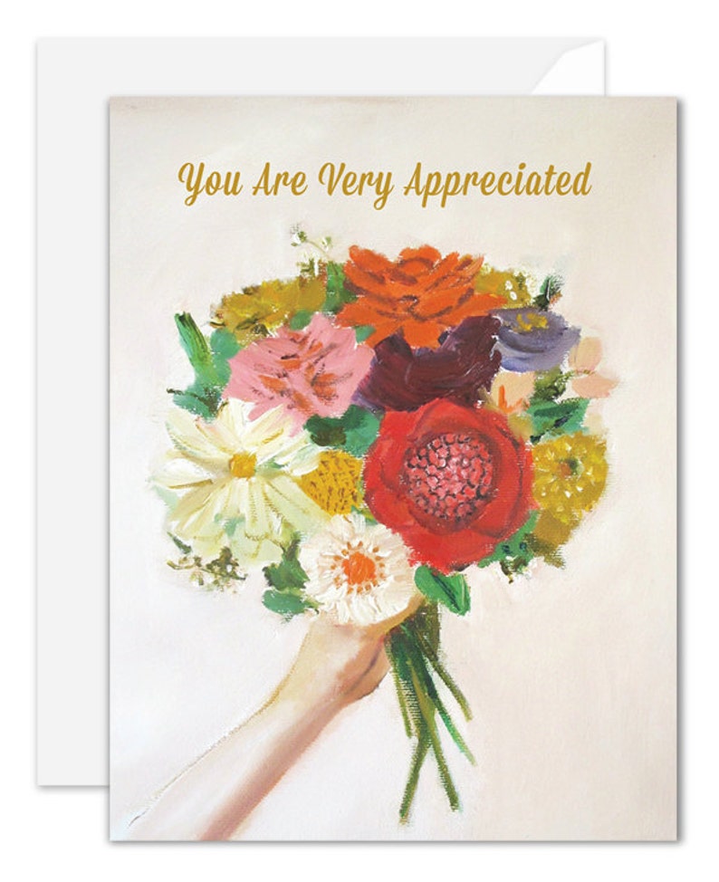 You Are Very Appreciated Card. SKU JH1126 - Etsy