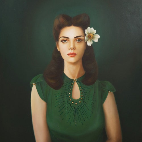 Young Millicent Brown. Art Print From the Novel Lucy Crisp and - Etsy