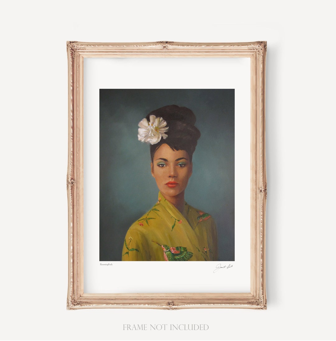 Hummingbirds. Art Print. Janet Hill Studio - Etsy