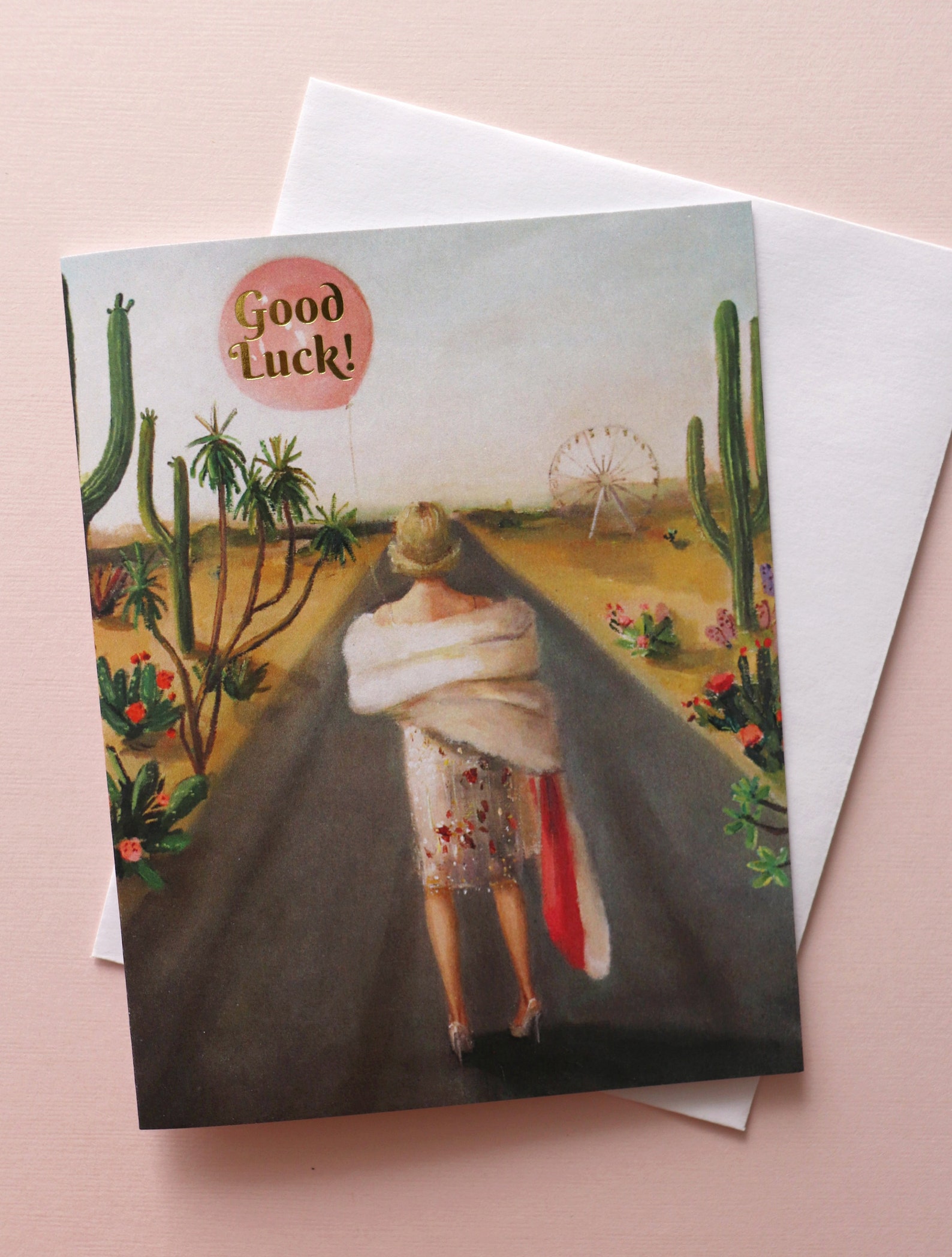 Lady Luck Card. SKU JH1184 - Etsy