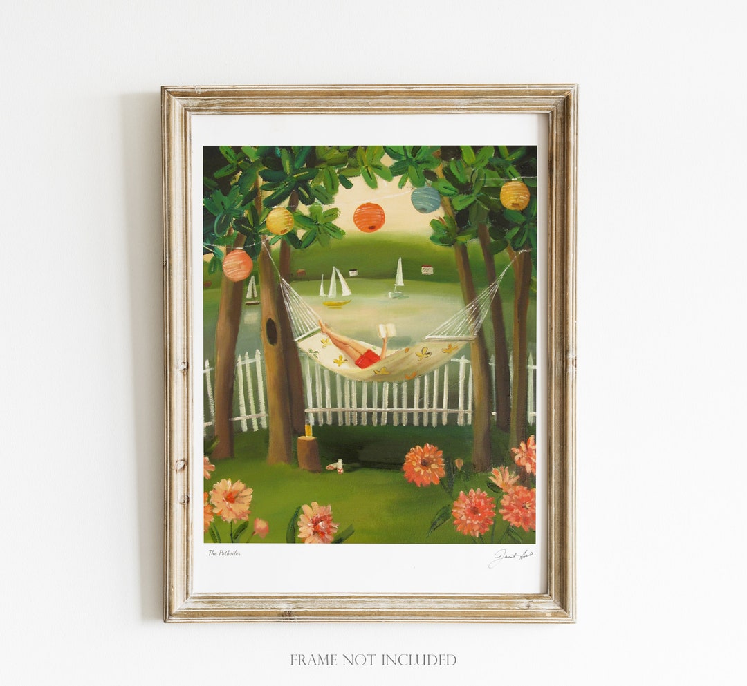 The Potboiler. Art Print. Janet Hill Studio - Etsy