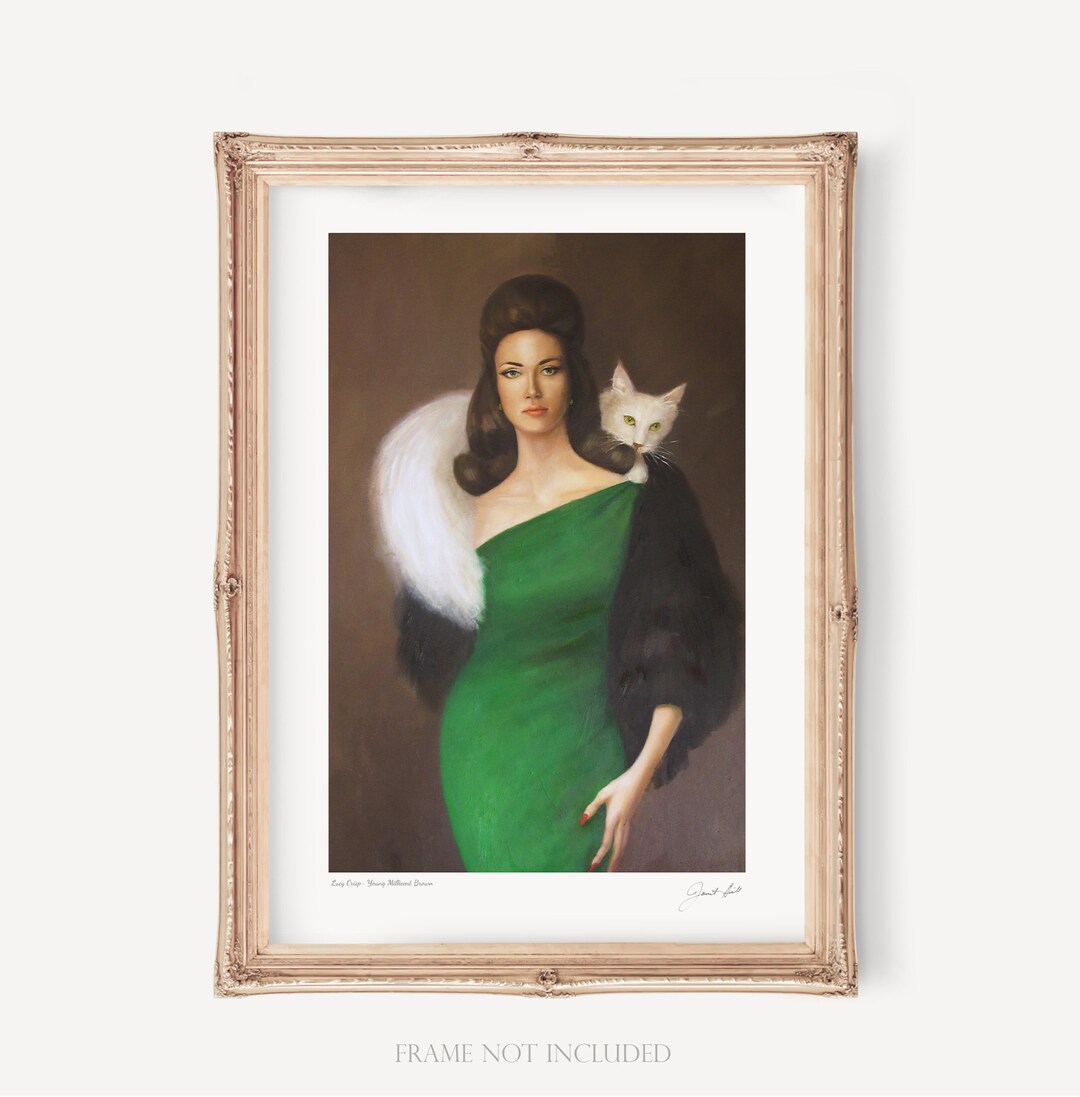 Young Millicent Brown. Art Print From the Novel Lucy Crisp and the ...