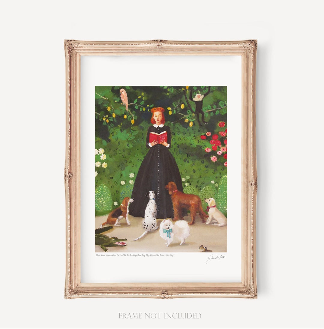 Miss Moon Was A Dog Governess- Lesson One: Be Kind to the Wildlife and ...