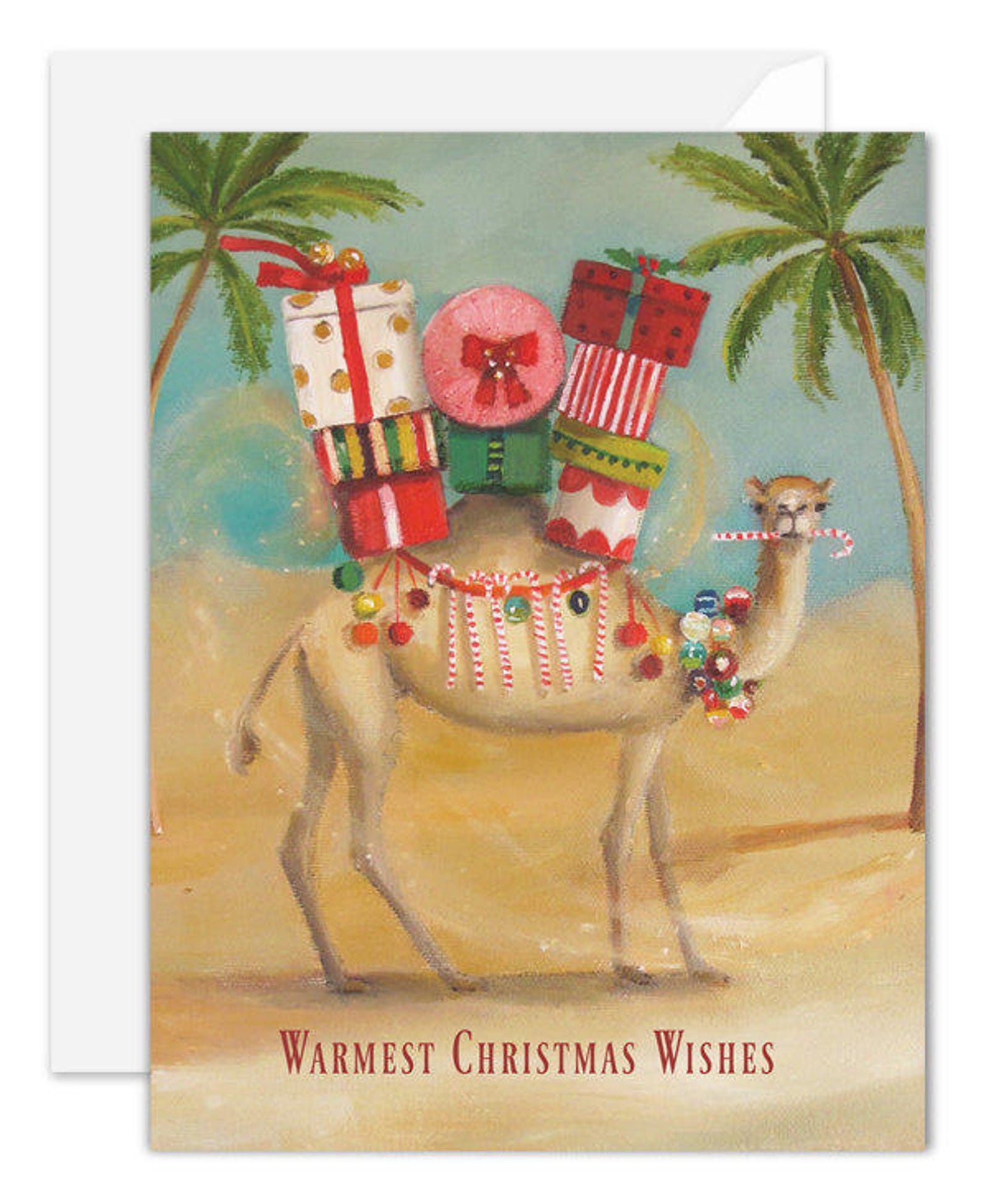 The Christmas Camel Card. SKU JH1130 | Etsy