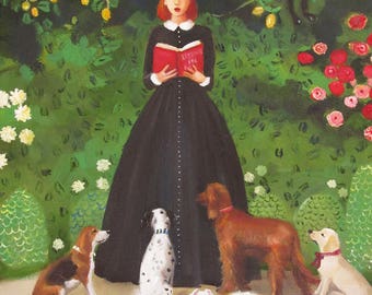 Miss Moon Was A Dog Governess. Lesson Four: A Well Mannered | Etsy