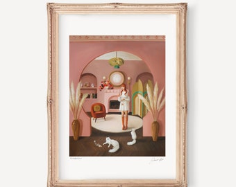 The Potboiler. Art Print. Janet Hill Studio - Etsy