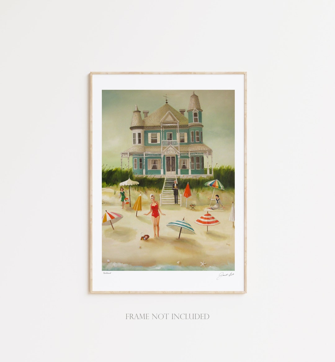 Quicksand. Art Print. Janet Hill Studio - Etsy