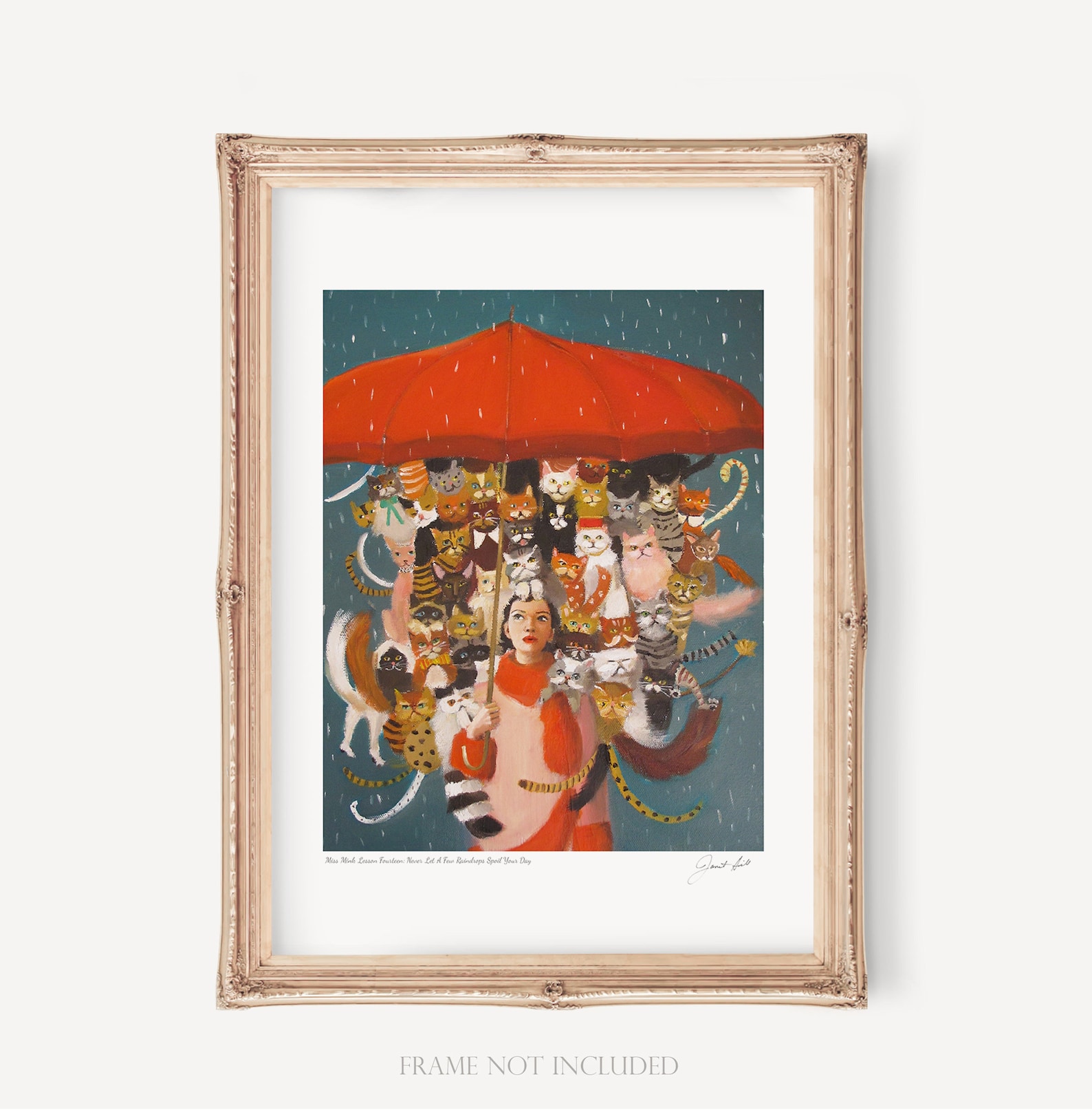 Miss Mink the Cat Countess. Lesson Fourteen: Never Let A Few - Etsy