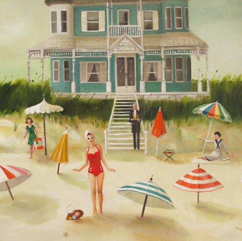 Quicksand. Art Print. Janet Hill Studio - Etsy