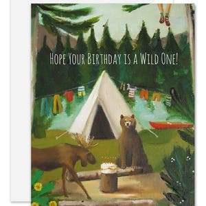 Wild Birthday Card. SKU JH1142 - Etsy