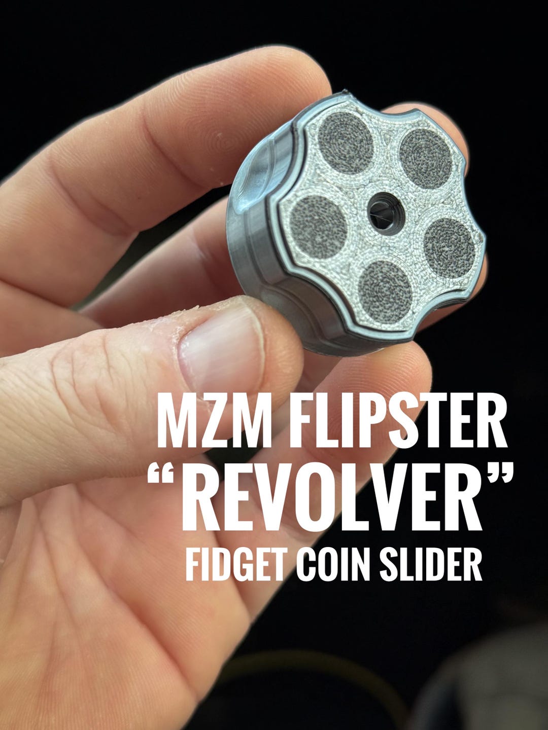 Flipster Revolver: Kinetic Desk Toy for Stress Relief, Fidgeting and ...