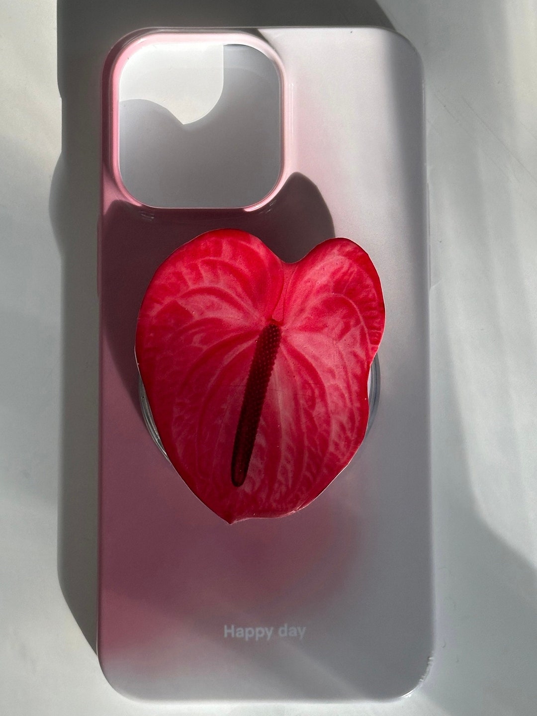 Deep Pink Magsafe Anthurium Flower Popsocket Summer Essential - Etsy