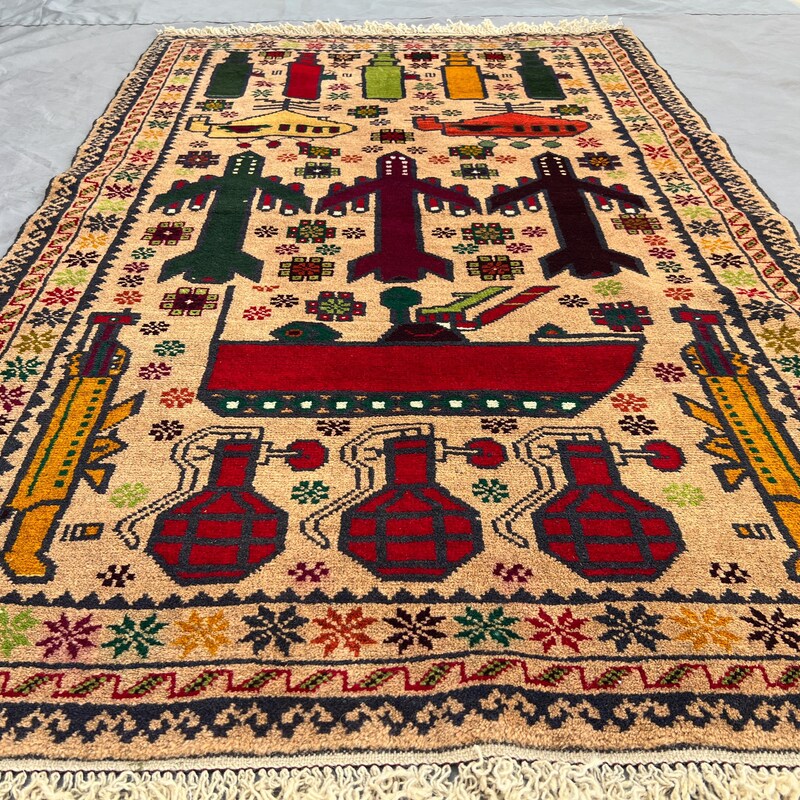 Pictorial Rug - Etsy