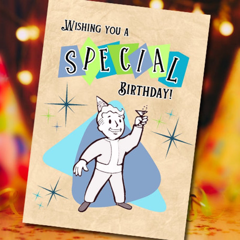 Fallout Invitation - Etsy