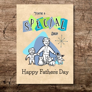 Fallout Fathers Day Card Printable Digital Download Father's Day Card ...