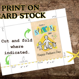 Fallout Fathers Day Card Printable Digital Download Father's Day Card ...