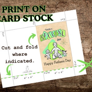 Fallout Fathers Day Card Printable Digital Download Father's Day Card ...