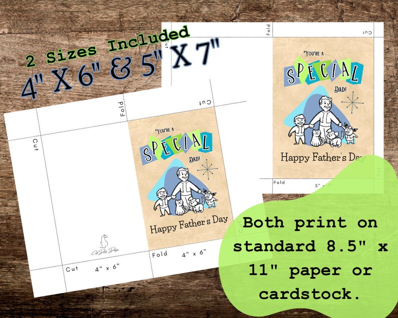 Fallout Fathers Day Card Printable Digital Download Father's Day Card ...