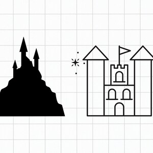 Castle Svg, Castle Svg Bundle , Castle Clip Art, Svg File for Circuit ...