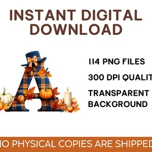 Thanksgiving Alpha Doodle | Turkey Doodle Bundle W/ Letters, Numbers ...