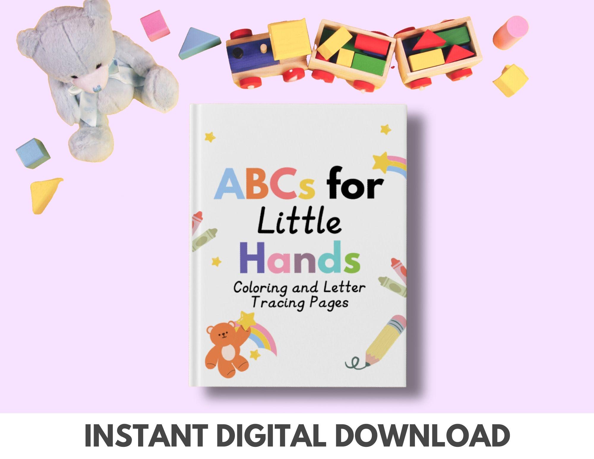 Classic Animal-themed ABC Coloring and Letter Tracing Pages | Coloring ...