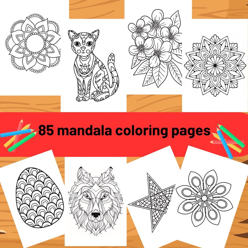 85 Coloring Pages for Kids, Preschoolers, Simple Coloring Pages ...