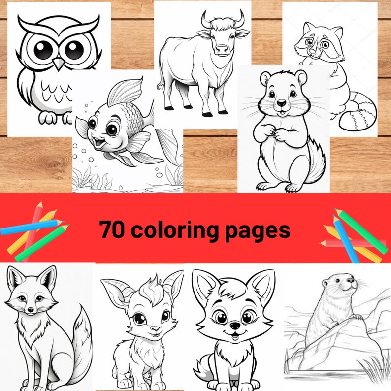 70 Coloring Pages for Kids, Preschoolers, Simple Coloring Pages ...