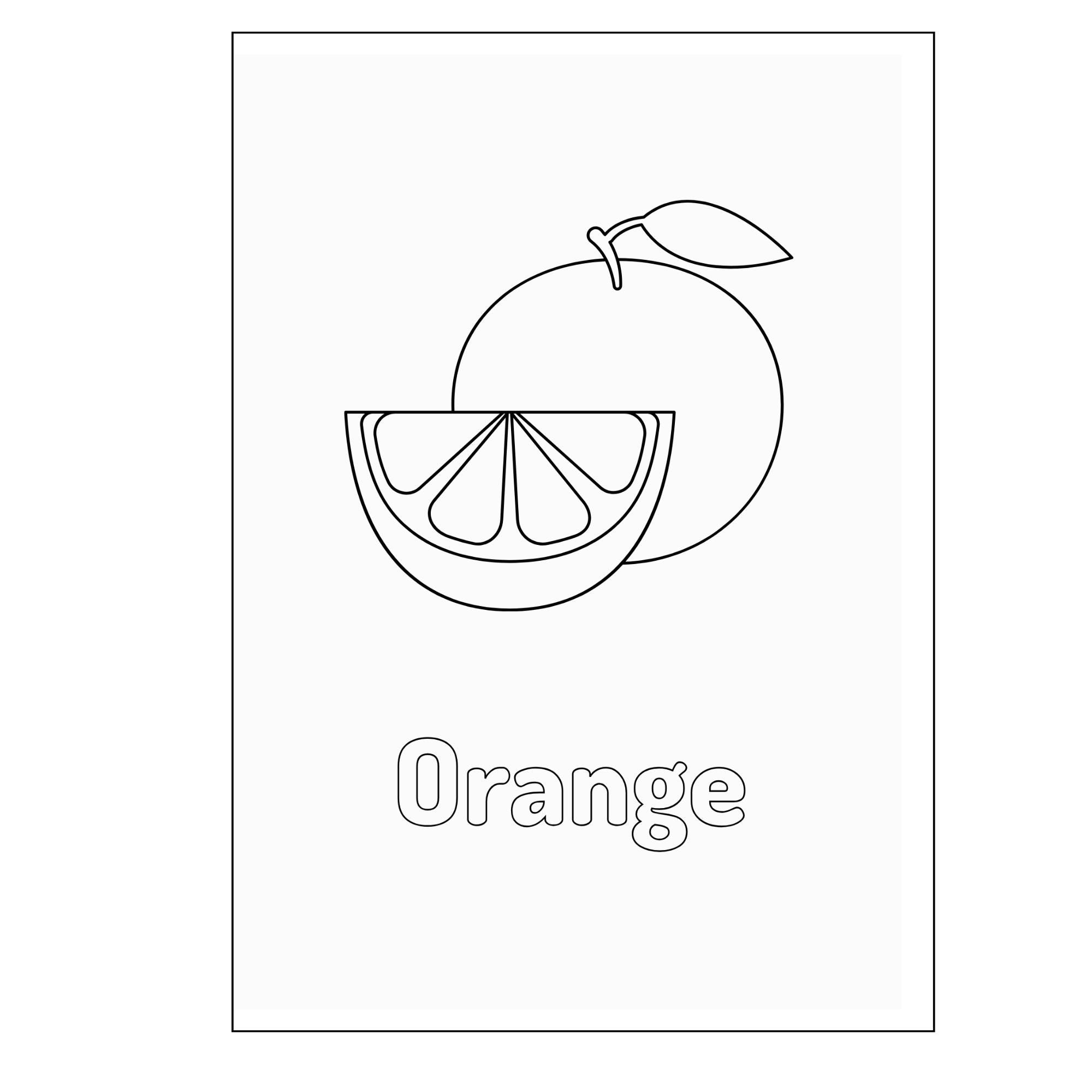 25 Coloring Pages for Kids, Preschoolers, Simple Coloring Pages ...