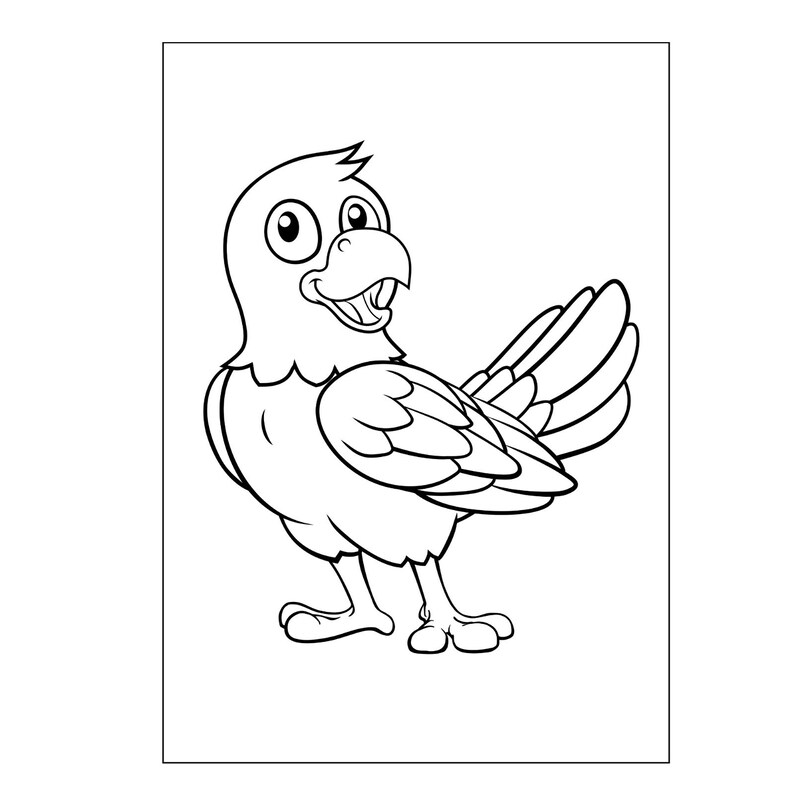 30 Coloring Pages for Kids, Preschoolers, Simple Coloring Pages ...