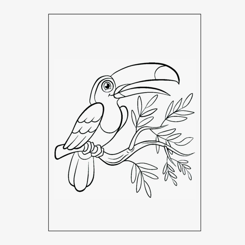 30 Coloring Pages for Kids, Preschoolers, Simple Coloring Pages ...