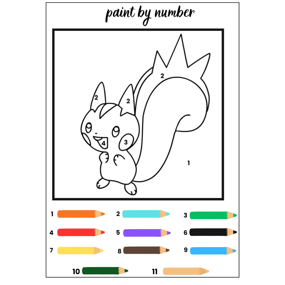 40 Coloring Pages for Kids, Preschoolers, Simple Coloring Pages ...