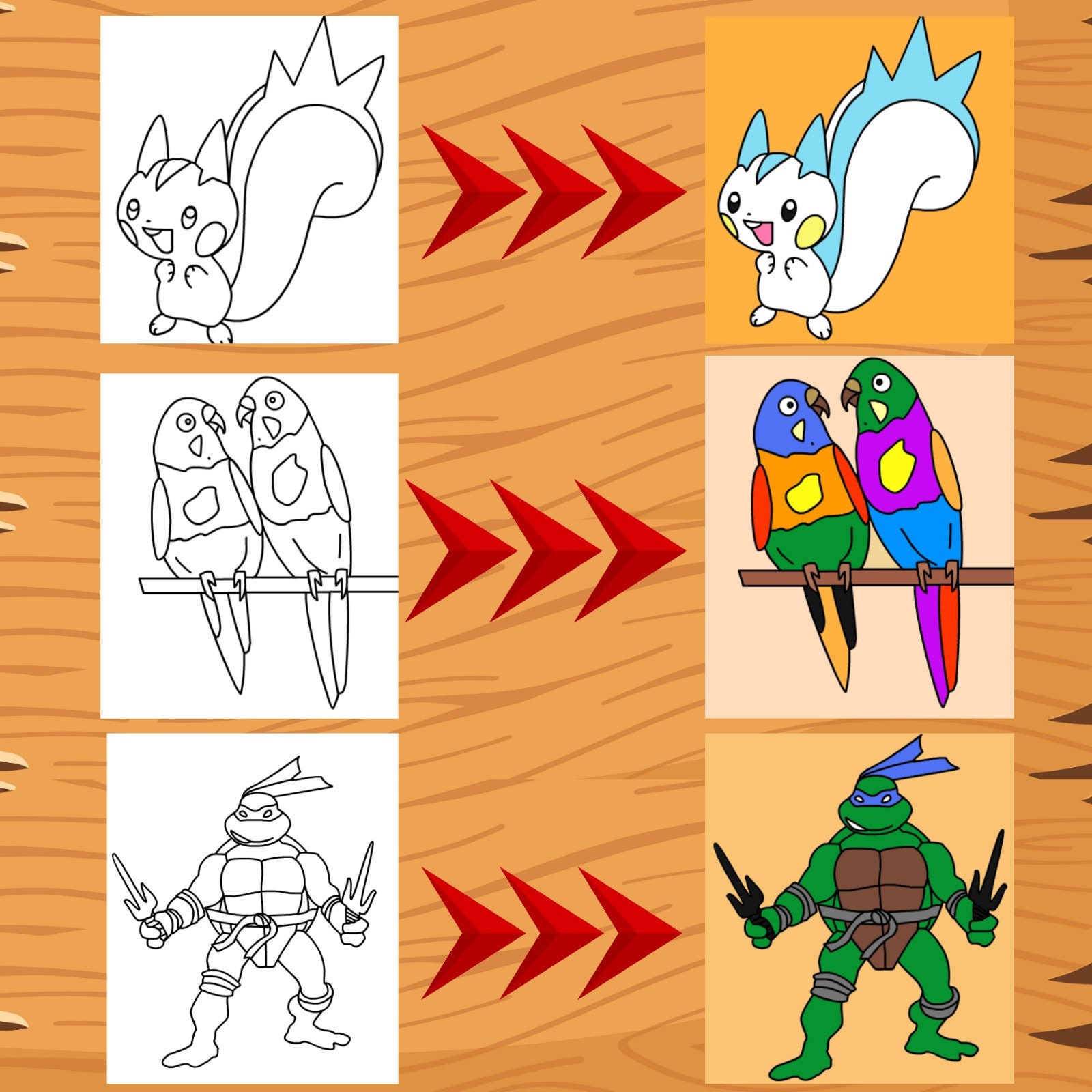 50 Coloring Pages for Kids, Preschoolers, Simple Coloring Pages ...