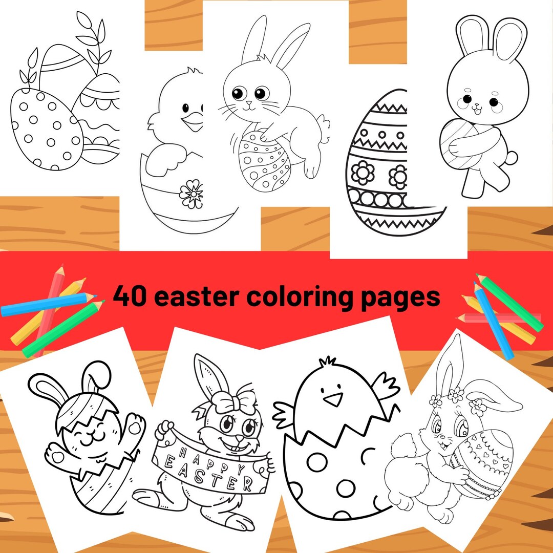 40 Coloring Pages for Kids, Preschoolers, Simple Coloring Pages ...
