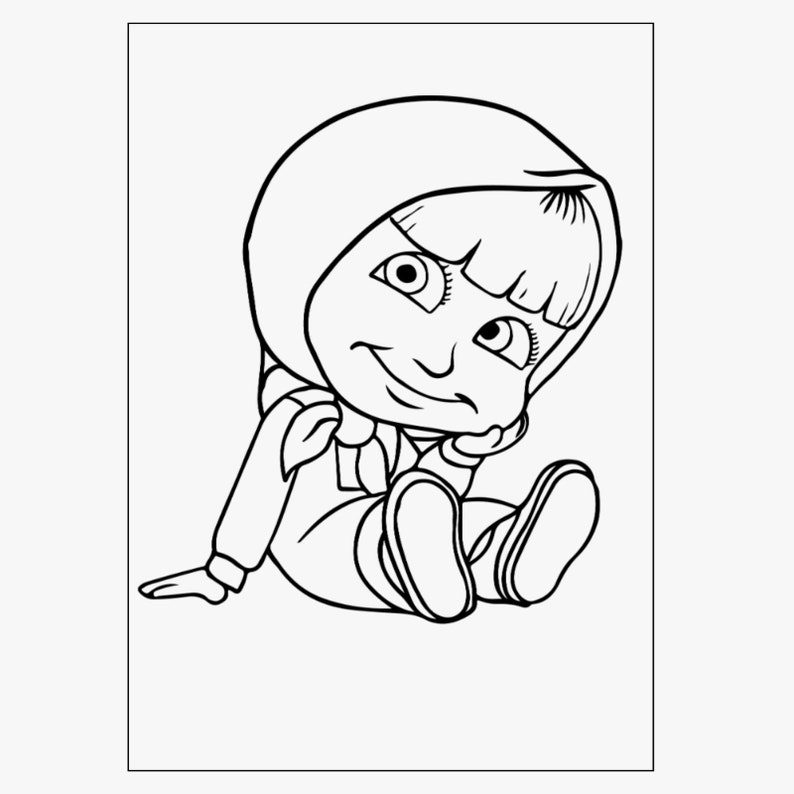 50 Coloring Pages for Kids, Preschoolers, Simple Coloring Pages ...