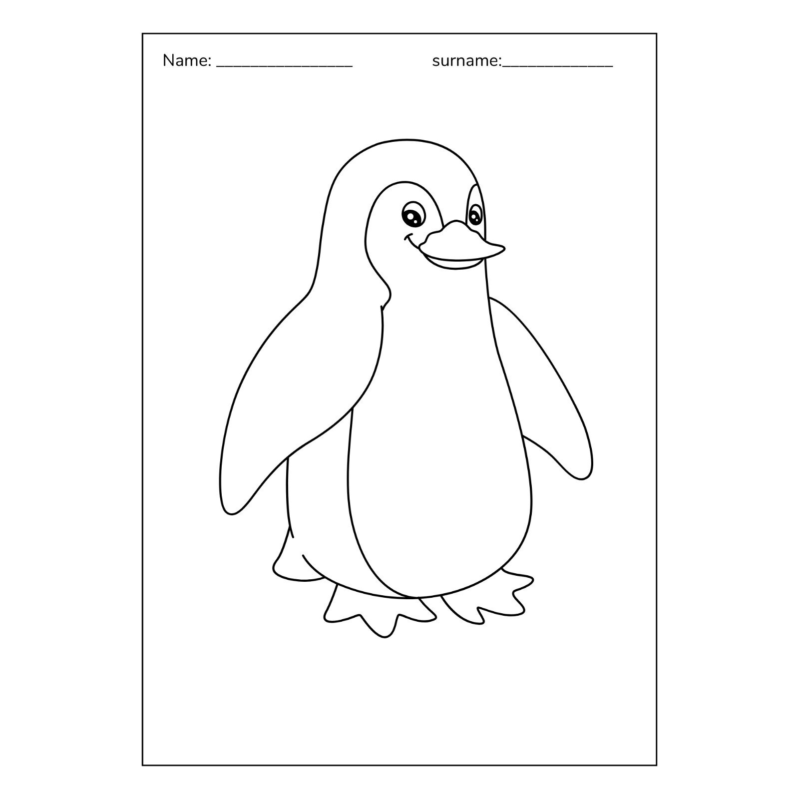 70 Coloring Pages for Kids, Preschoolers, Simple Coloring Pages ...