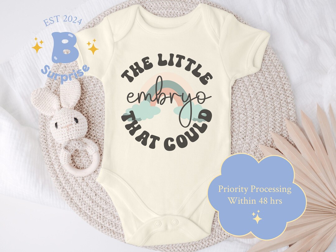 The Little Embryo That Could Natural Gerber Onesie® Cute Baby Bodysuit ...