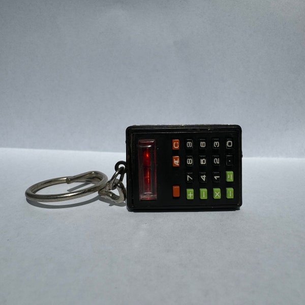 Calculator Keychain - Etsy