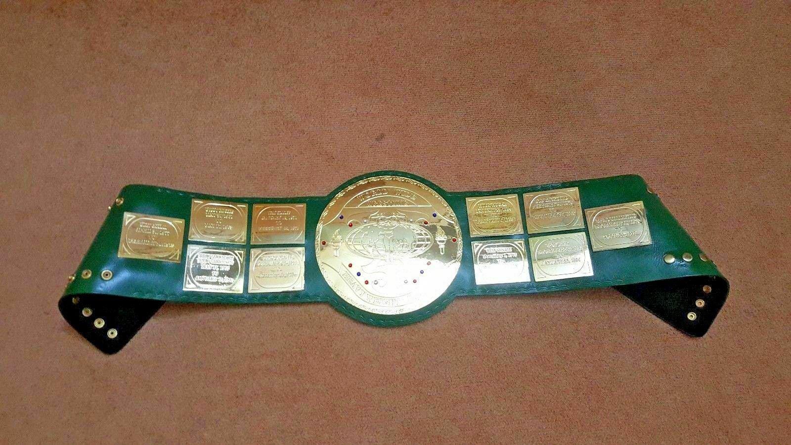 BIG GREEN Championship Belt Replica Title Best Gift for Lover Bf Bro ...