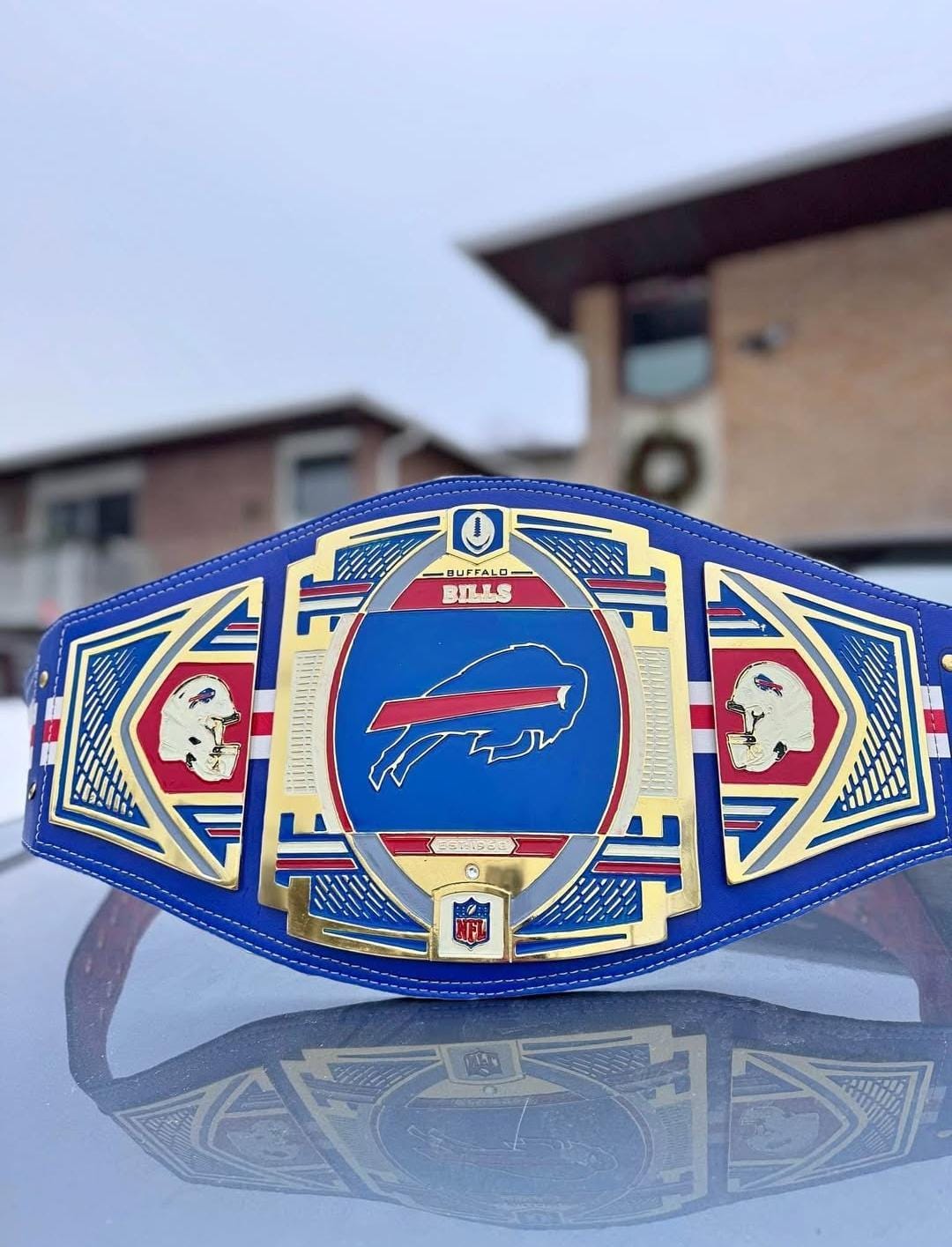Buffalo Bills WWE Legacy Title Belt Adult Size, NHL Title Belt buffalo ...