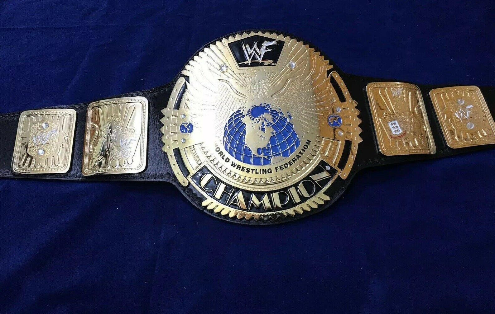 Wwf BIG EAGLE SCRATCH Logo Championship Belt Replica Title Best Gift ...