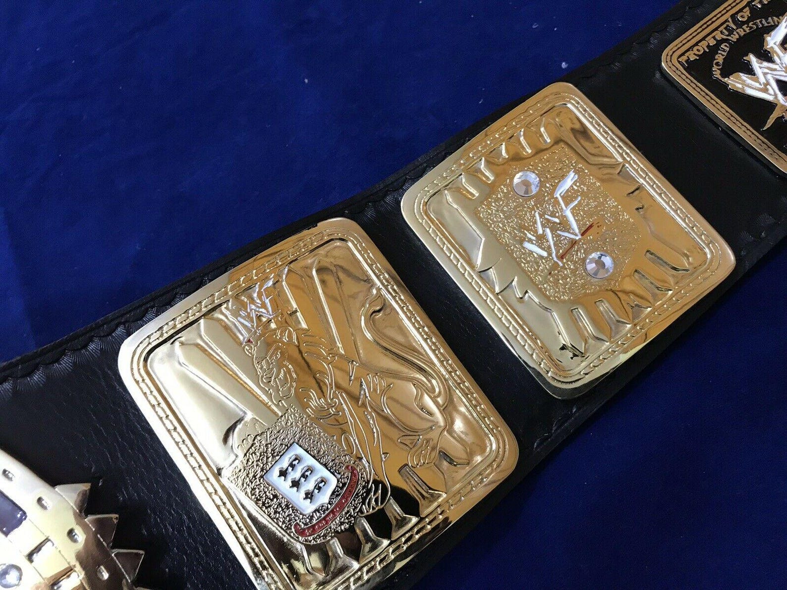 Wwf BIG EAGLE SCRATCH Logo Championship Belt Replica Title Best Gift ...