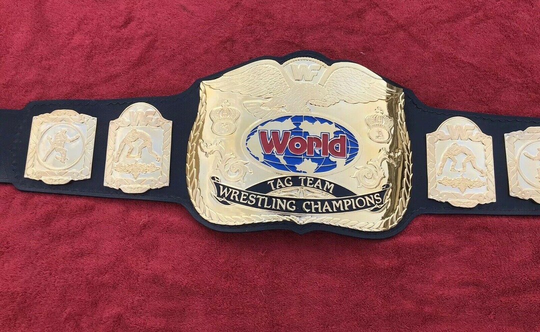 WWF TAG TEAM Championship Belt Replica Title Best Gift for Lover Bf Bro ...